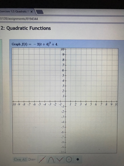 Solved Exercises 12: Quadratic F x 5128/assignments/8194344 | Chegg.com