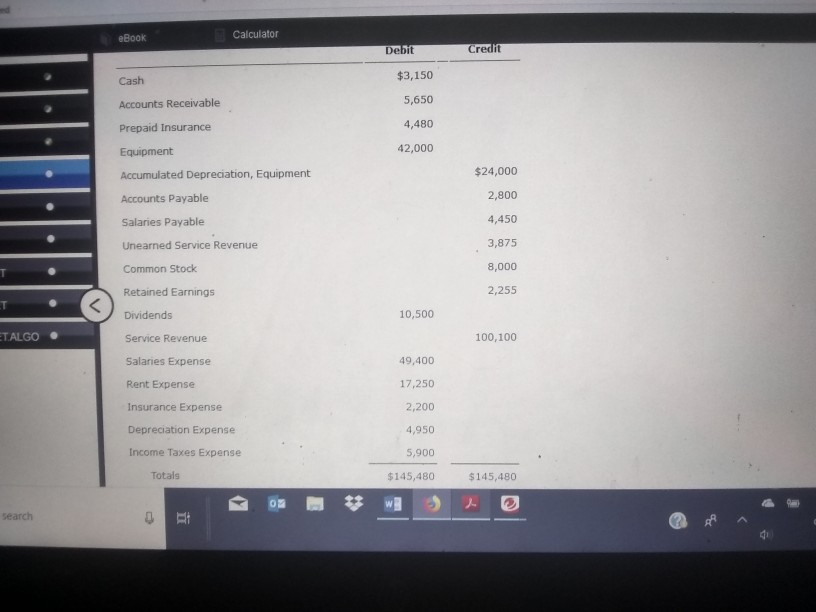 Solved Cornerstone Exercise (Algorithmic) Preparing and | Chegg.com