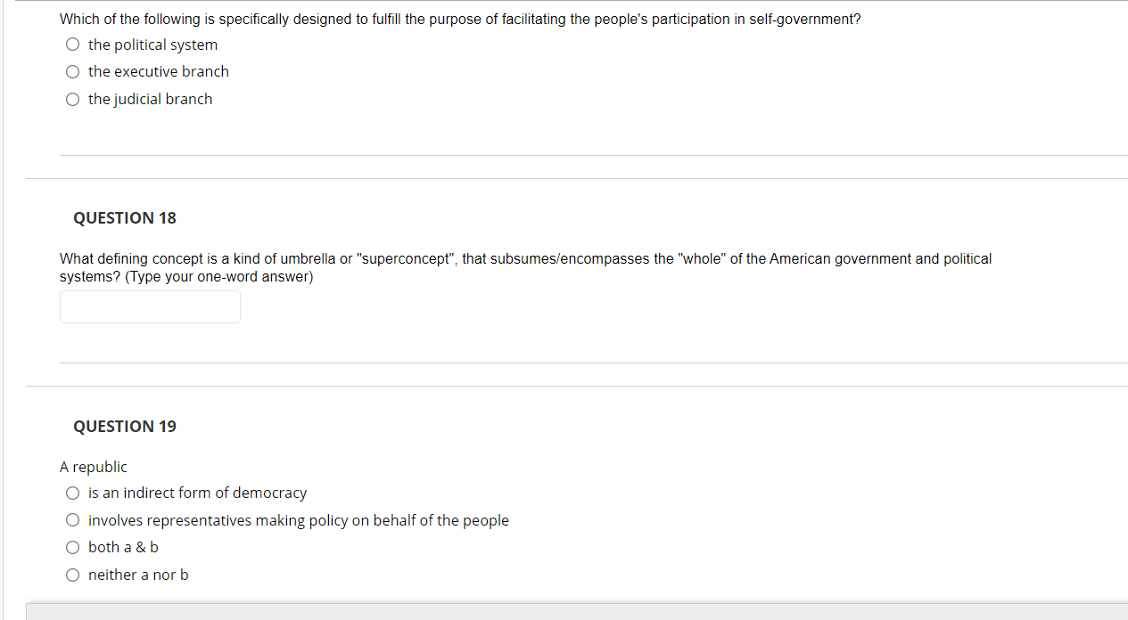 Solved The news media, political parties, elections, and | Chegg.com