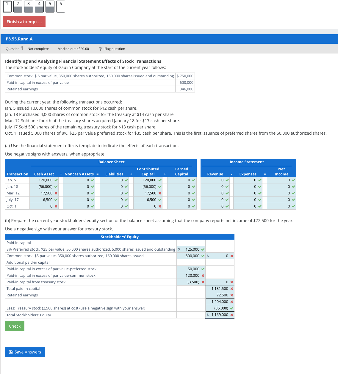 Solved Not sure what I am doing wrong | Chegg.com