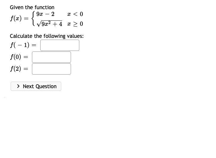 Solved Given the function 0 = | Chegg.com