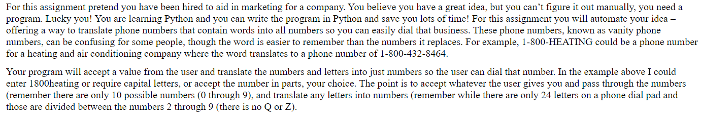 Solved For this assignment pretend you have been hired to | Chegg.com