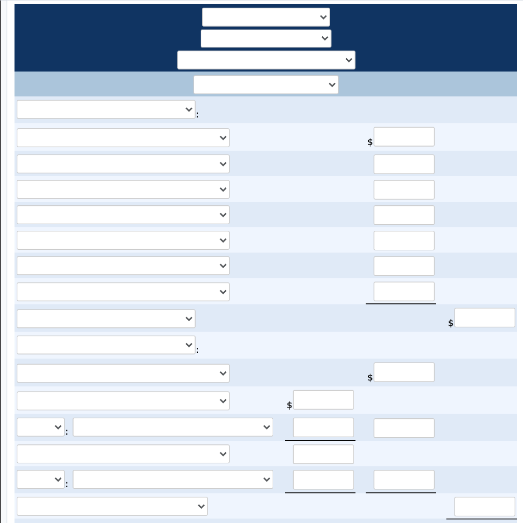 Solved ACC 111 Project 10 Nicholas Company had the following | Chegg.com