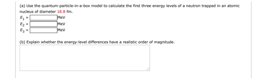 Solved (a) Use the quantum-particle-in-a-box model to | Chegg.com