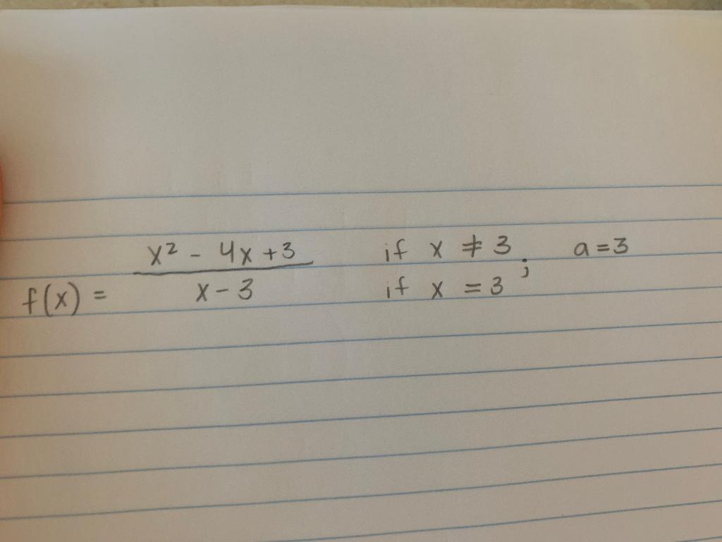 Solved Continuity at a point Determine whether the | Chegg.com