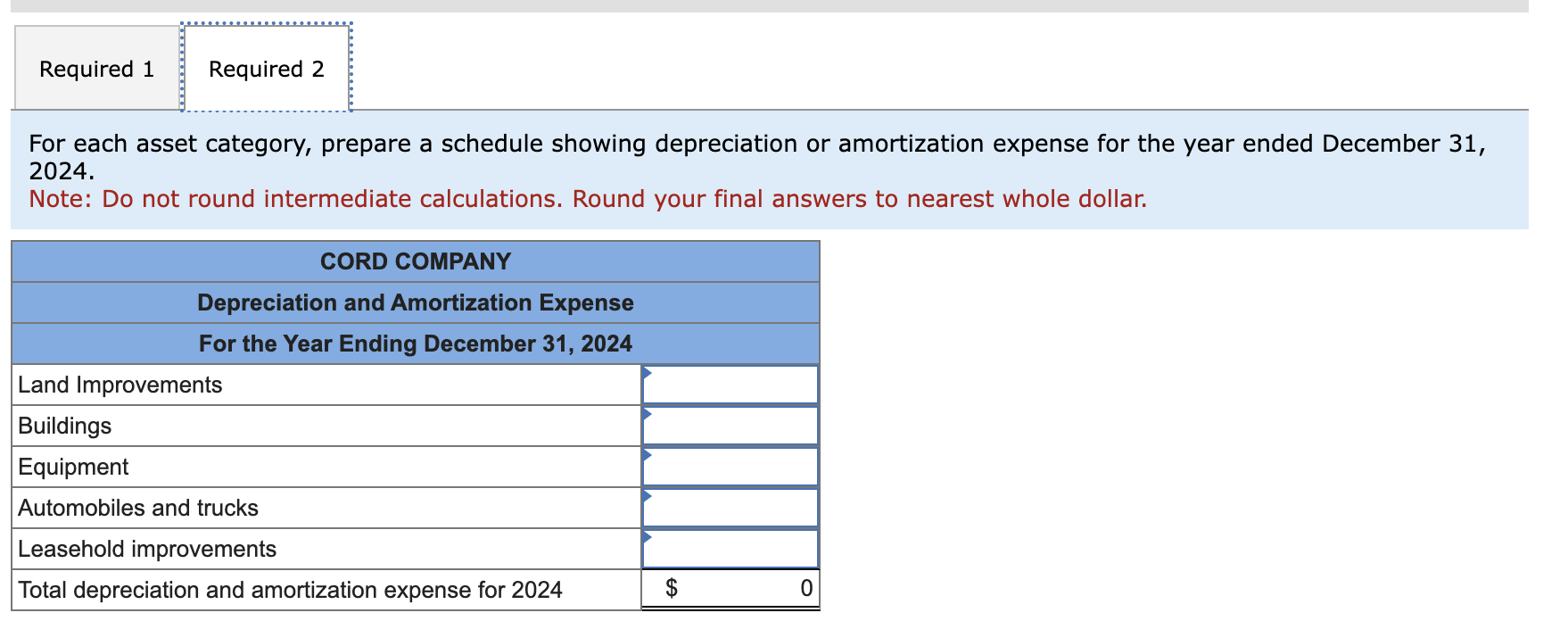 Solved Depreciation methods and useful lives: | Chegg.com