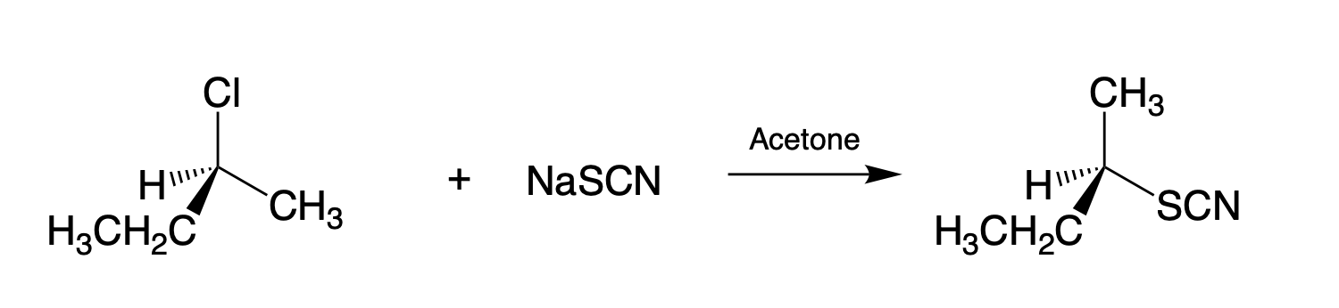 [Solved]: why is there a Sn2 reaction when SCN is weak