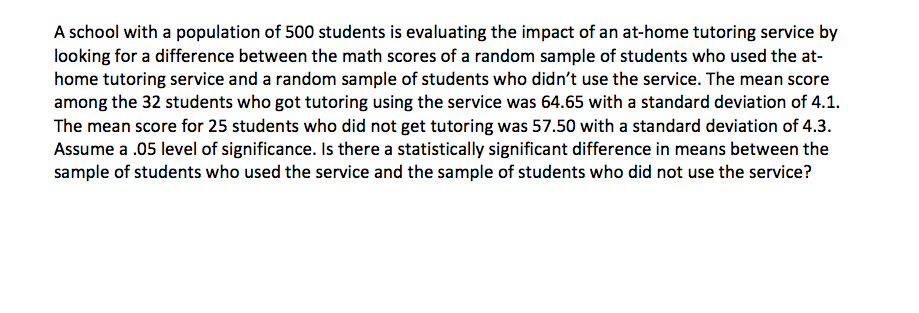 Solved A school with a population of 500 students is | Chegg.com