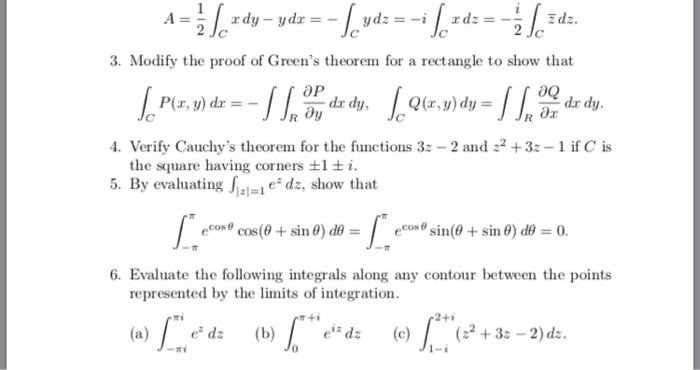 Solved 1. Evaluate the following line integrals: ry | Chegg.com