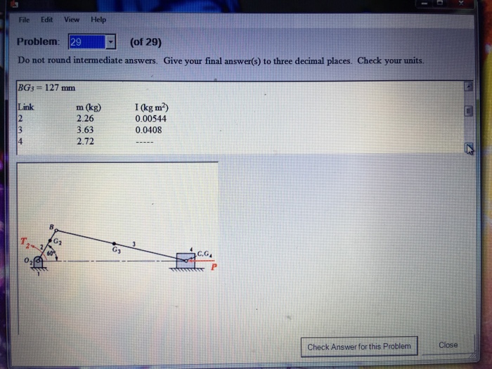 Solved File Edit View Help Problem 20 (of 29) Do not round | Chegg.com