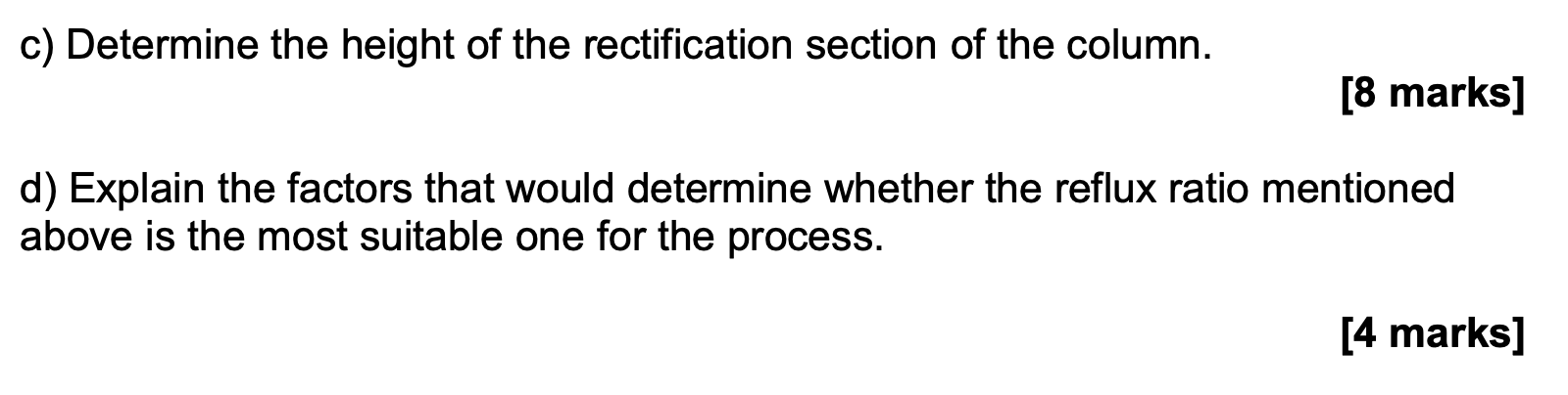 Solved A binary mixture of methanol and water is separated | Chegg.com