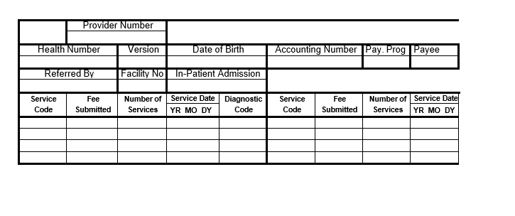 \table[[,Provider Number,,,,,,],[Health | Chegg.com