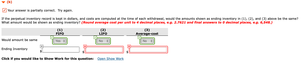 Solved Problem 8-05 (Part Level Submission) Some of the | Chegg.com