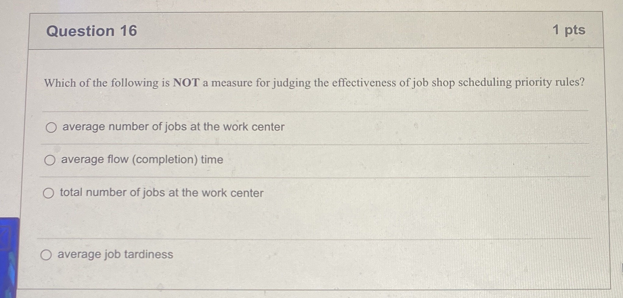Solved Question 16Which of the following is NOT a measure | Chegg.com