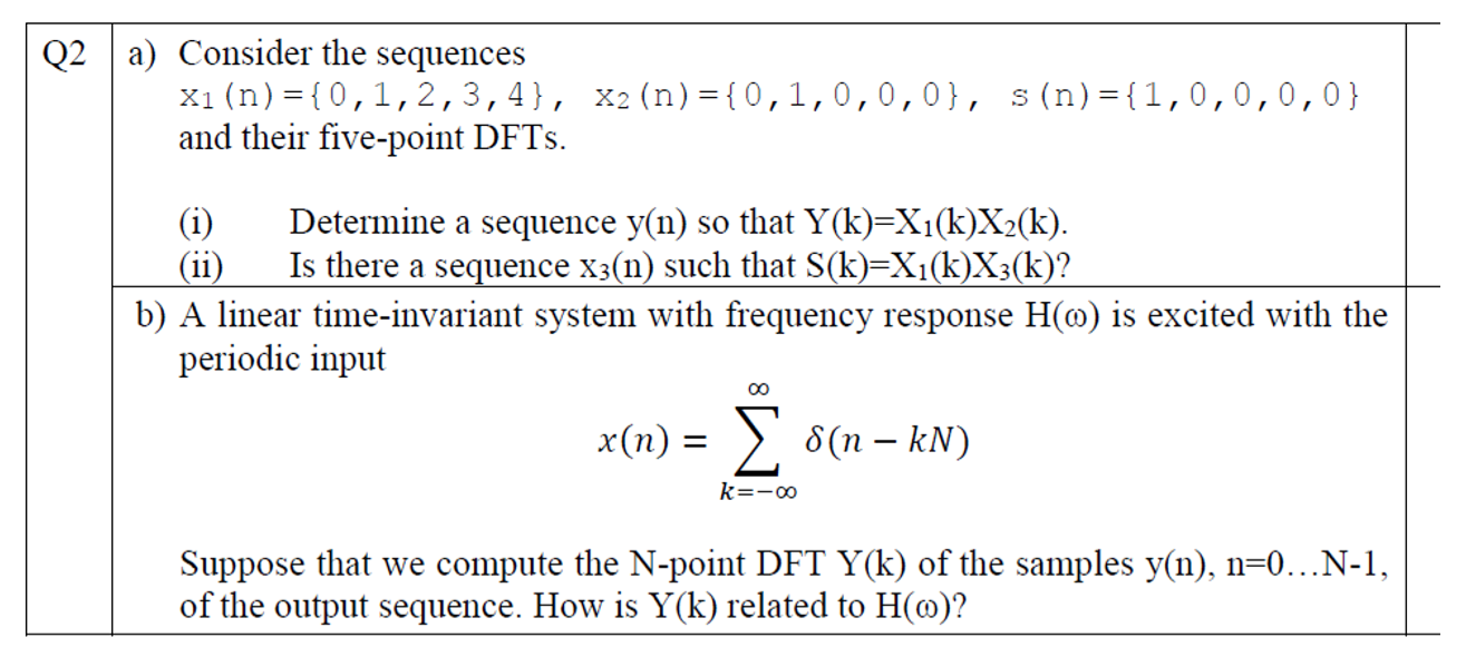 Q2 A Consider The Sequences X1 N {0 1 2 3 4} X2