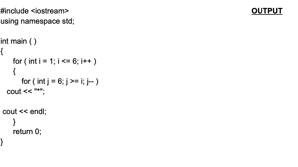 Solved Examine the following code closely, and tell me what | Chegg.com