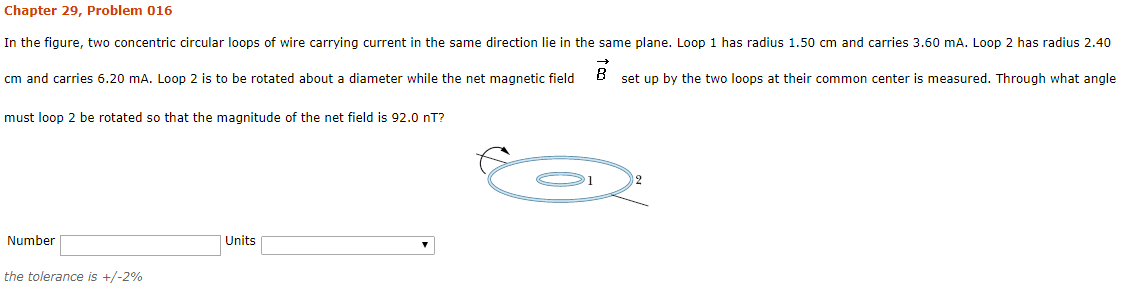 Solved Chapter 29, Problem 016 In the figure, two concentric | Chegg.com
