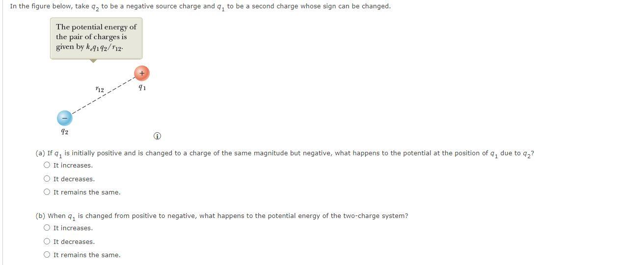 Solved In the figure below, take 92 to be a negative source | Chegg.com