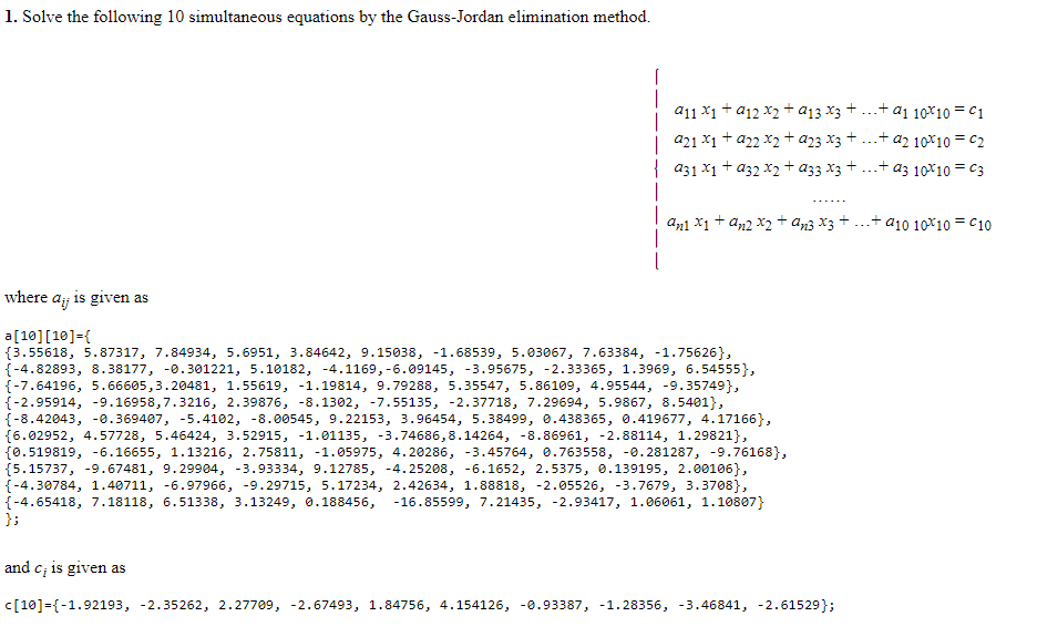 Solved Please write a C code (not C+) for the following | Chegg.com