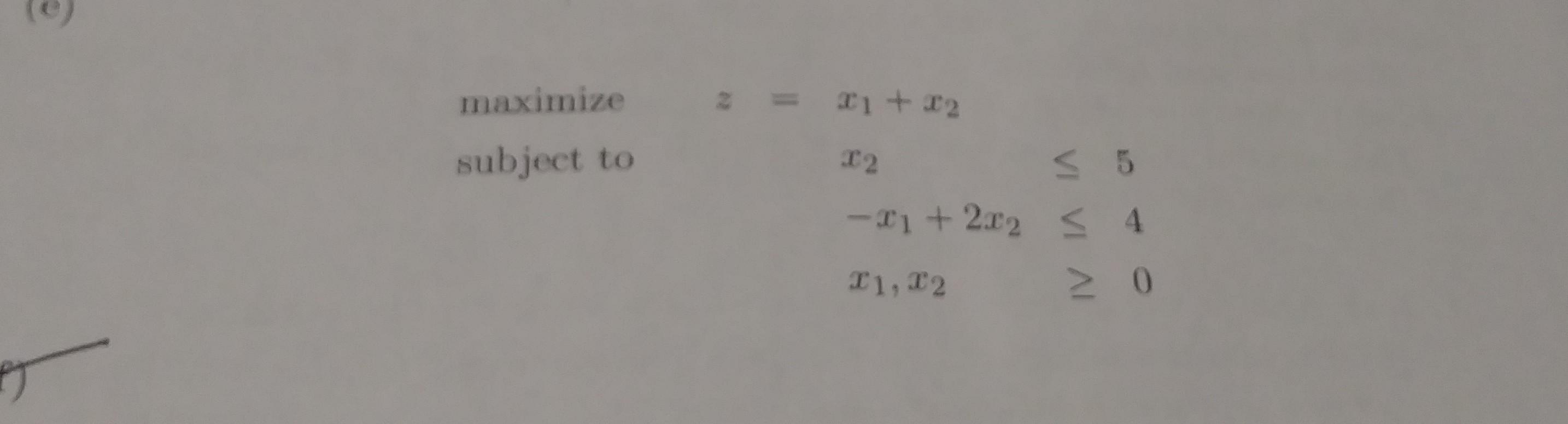 Solved Solve each of the following problems graphically. For | Chegg.com