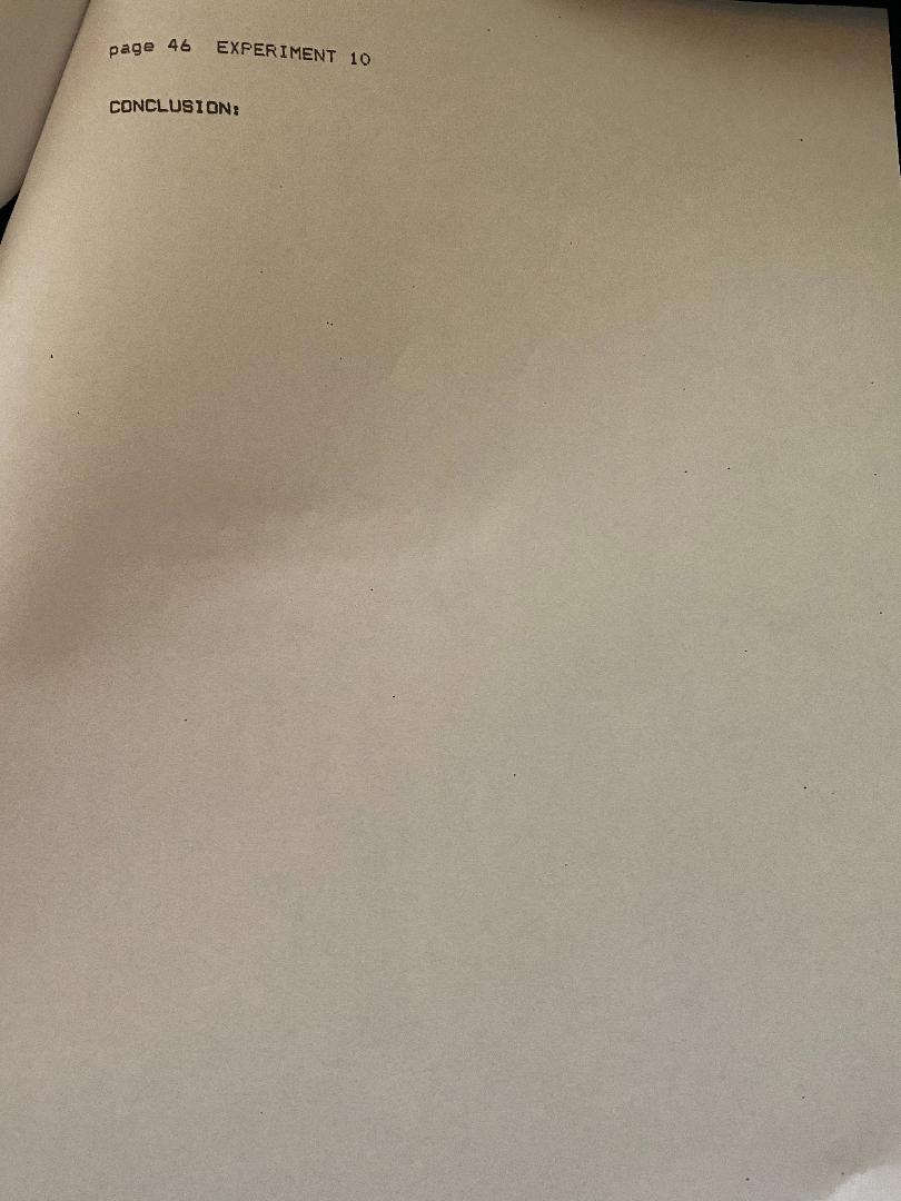 Solved page 45 EXPERIMENT 10 the pivot, and Place 200 grams | Chegg.com