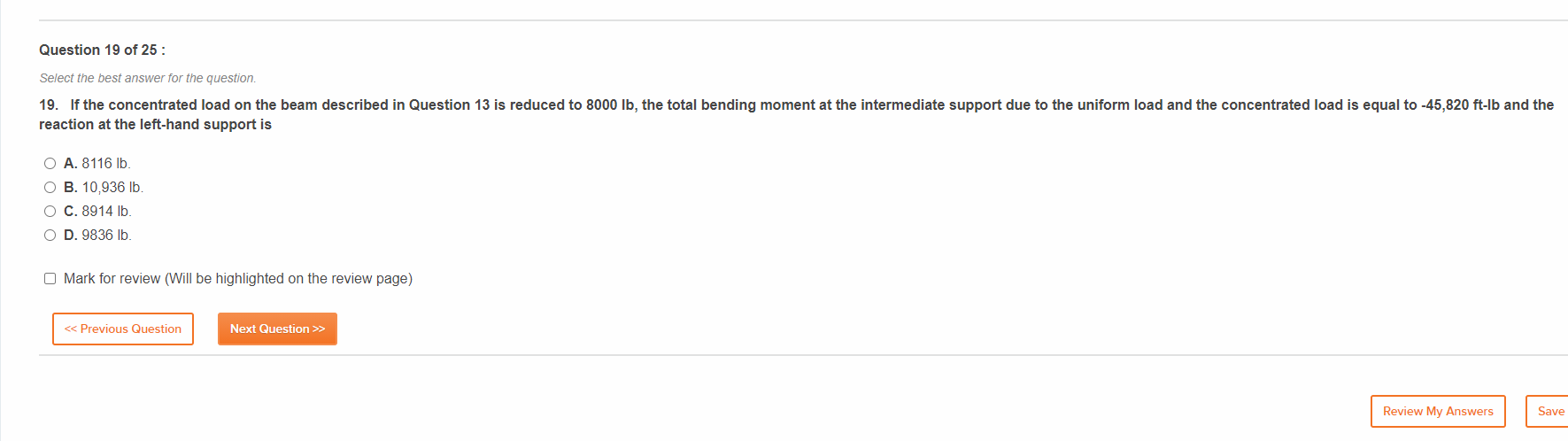 Solved I only need the answer to question 19, i uploaded | Chegg.com