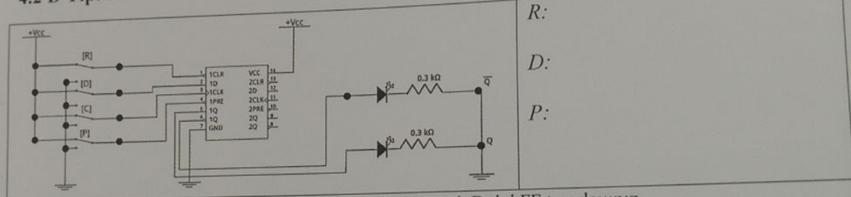 Solved OR NOT, AND NOT, and design the D-type FF using the | Chegg.com