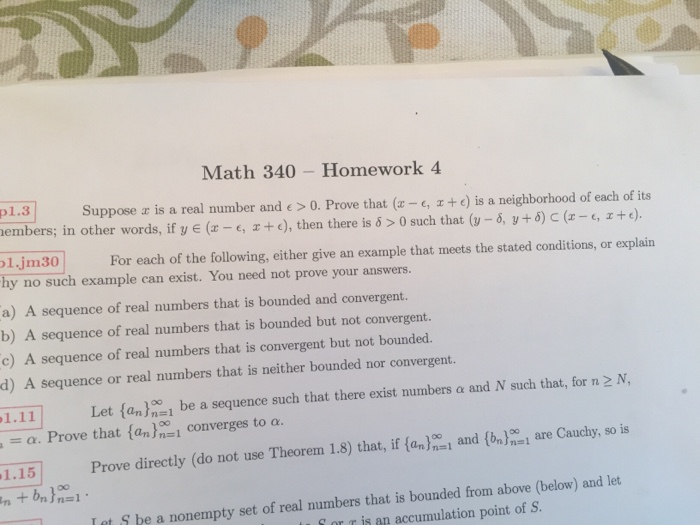 Solved Suppose z is a real number and epsilon > 0. Prove | Chegg.com