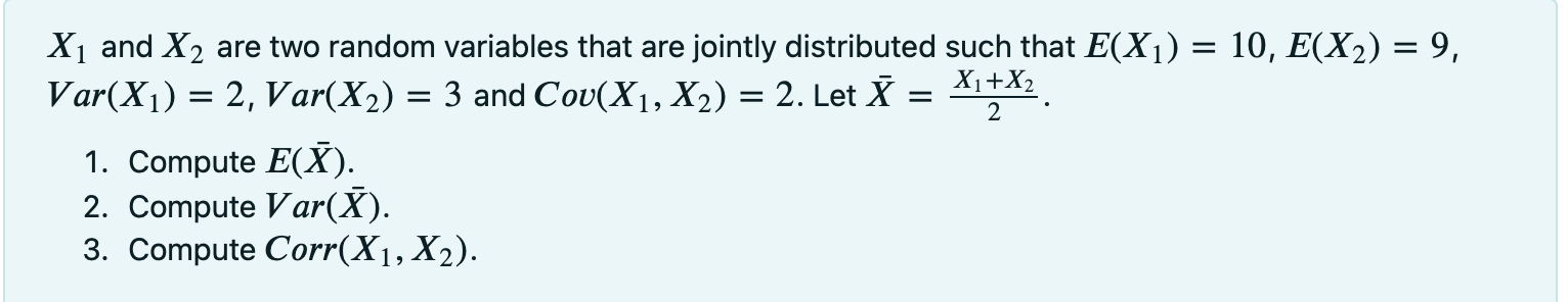 Solved X1 and X2 are two random variables that are jointly | Chegg.com