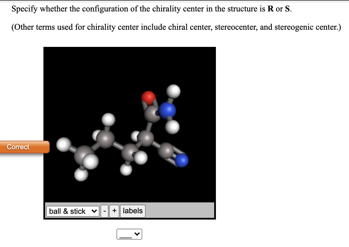 Solved Specify whether the configuration of the chirality | Chegg.com