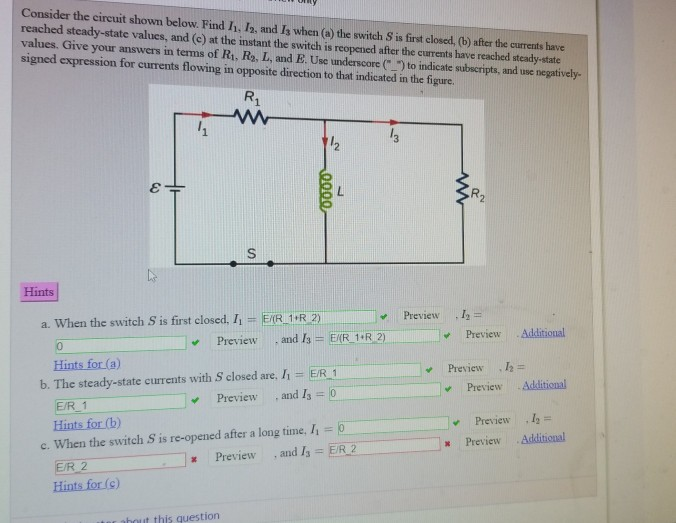 Solved Consider the circuit shown below. Find 11, 19, and I | Chegg.com