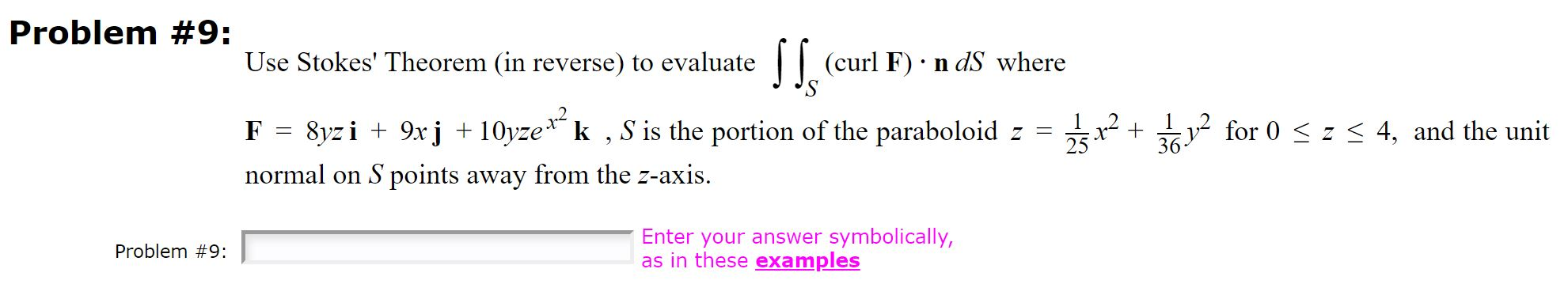 Solved JJS Problem #9: Use Stokes' Theorem (in reverse) to | Chegg.com