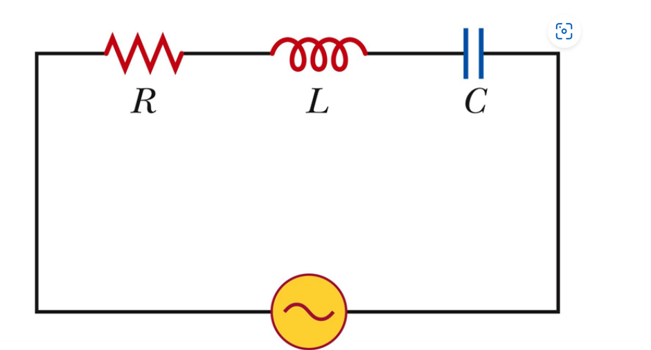 Solved A=3 B=23 C=323 A series LRC circuits, as shown in | Chegg.com