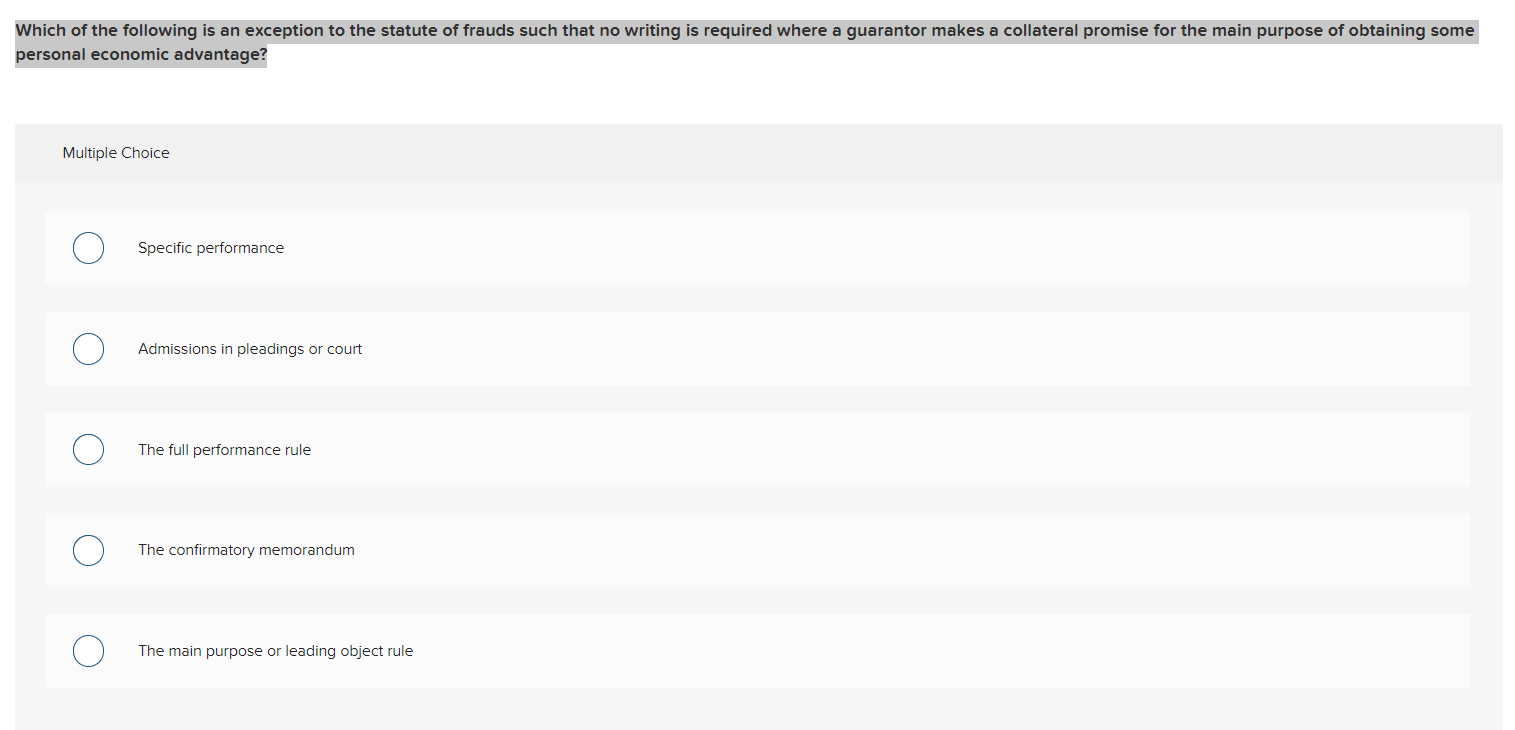 Solved personal economic advantage? Multiple Choice Specific | Chegg.com