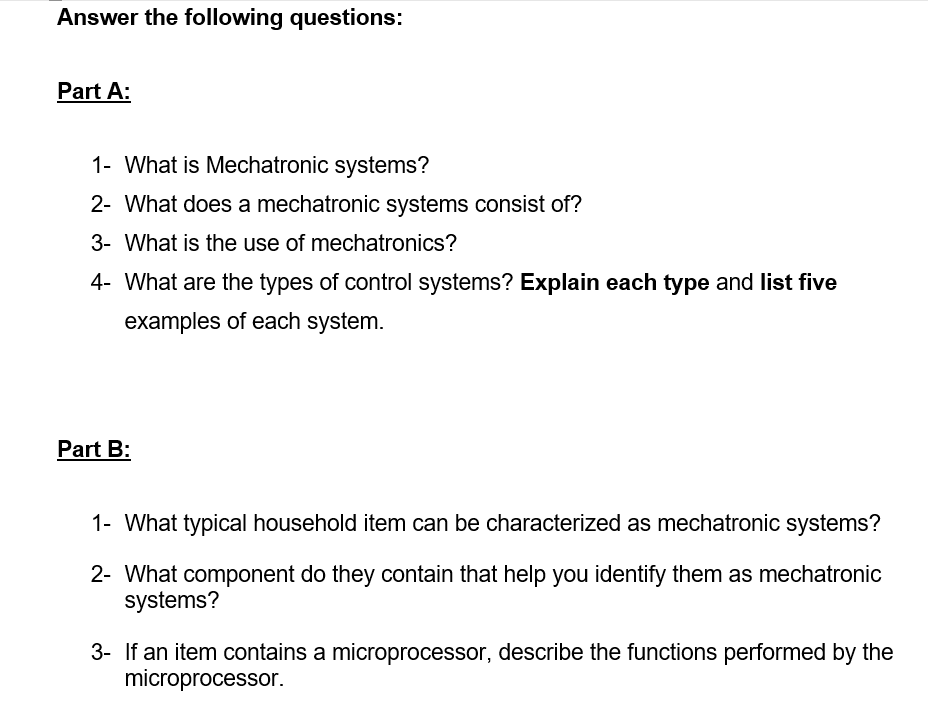 Solved Answer the following questions: Part A: 1- What is | Chegg.com