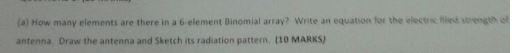 Solved How Many Elements Are There In A 6 Element Binomial 