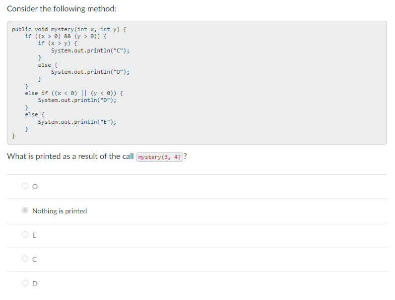 Solved Assume that ints x and y have been declared and | Chegg.com