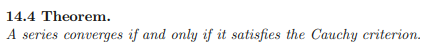 Solved 14.9 The convergence of a series does not depend on | Chegg.com