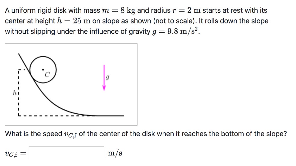 Solved A uniform rigid disk with mass m- 8 kg and radius r2 | Chegg.com