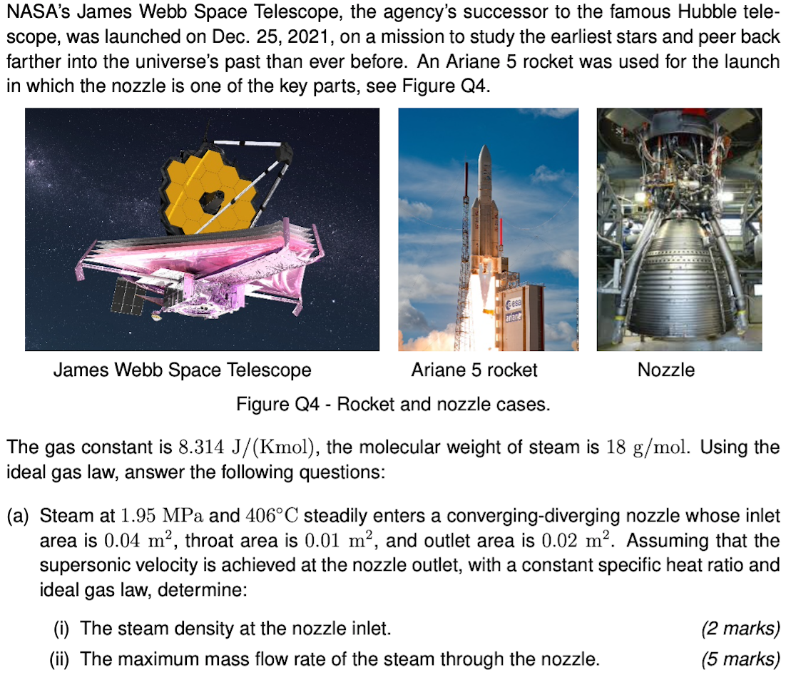 Solved NASA's James Webb Space Telescope, the agency's | Chegg.com