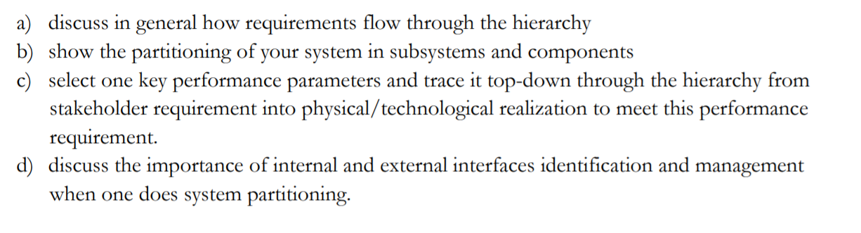 Solved System engineering questions..System | Chegg.com