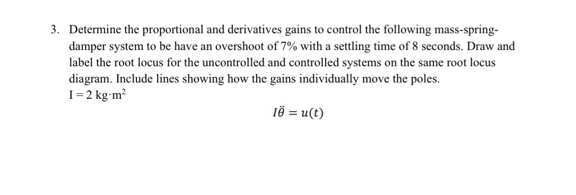 Solved this is all the info that is provided for this | Chegg.com