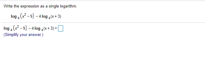 Solved Write the expression as a single logarithm. log2 | Chegg.com