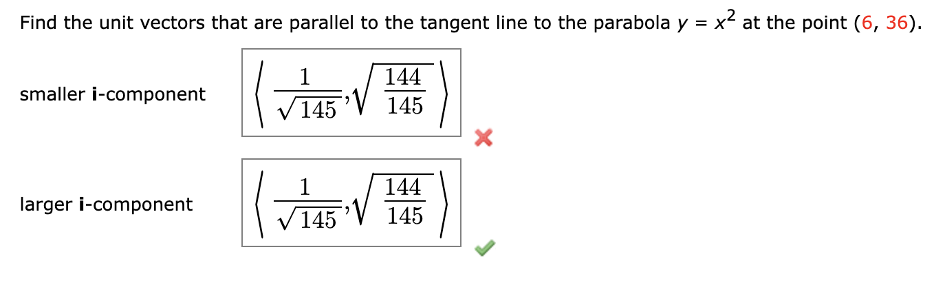 Solved Find the unit vectors that are parallel to the | Chegg.com