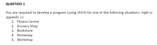 Solved QUESTION 1 You are required to develop a program | Chegg.com