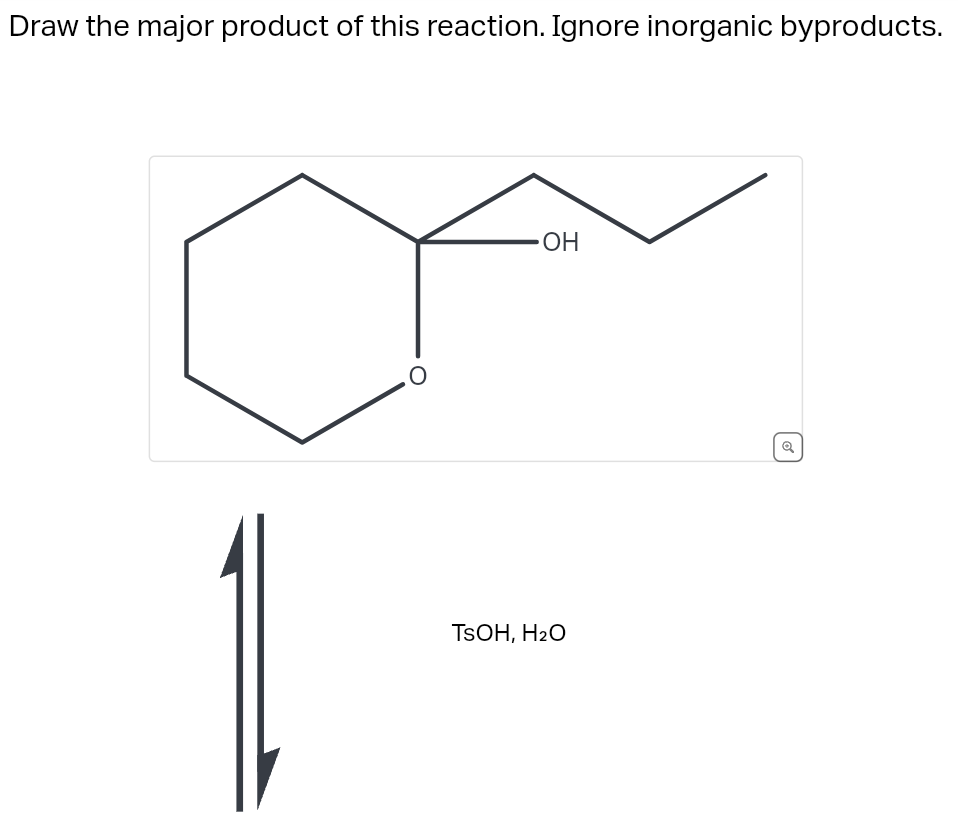 Solved Draw the major product of this reaction. Ignore | Chegg.com