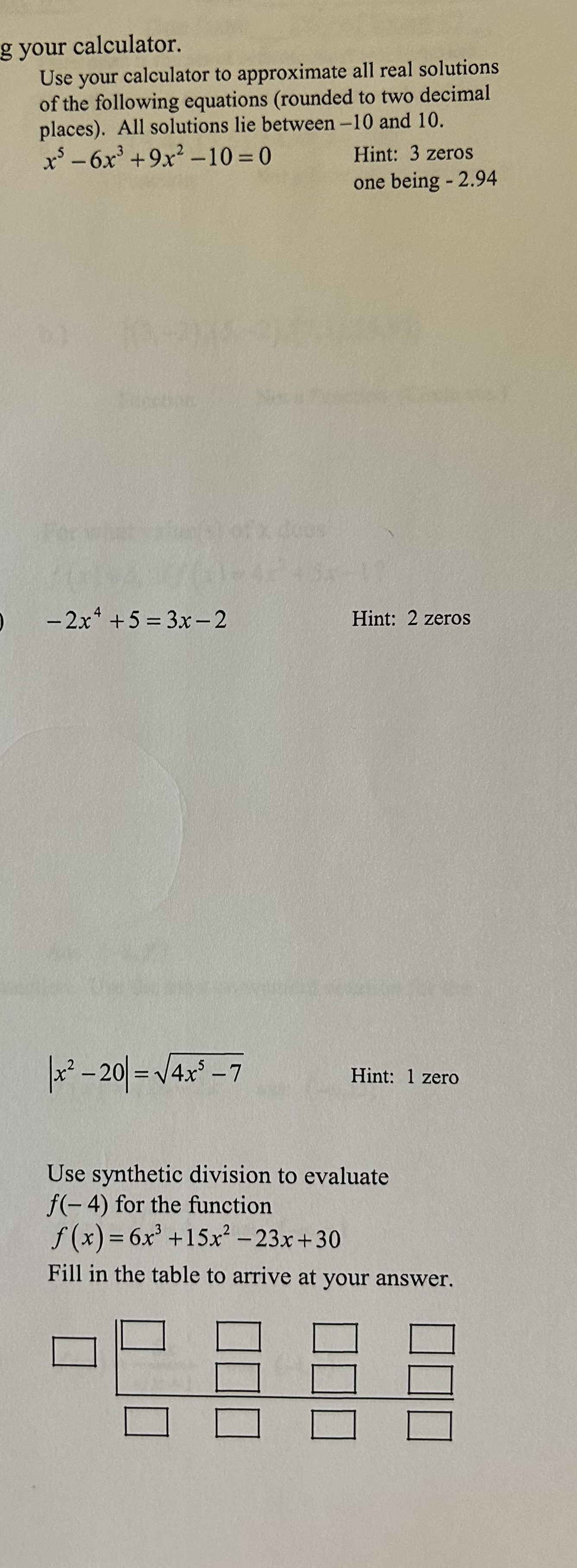 Solved g your calculator. Use your calculator to approximate | Chegg.com