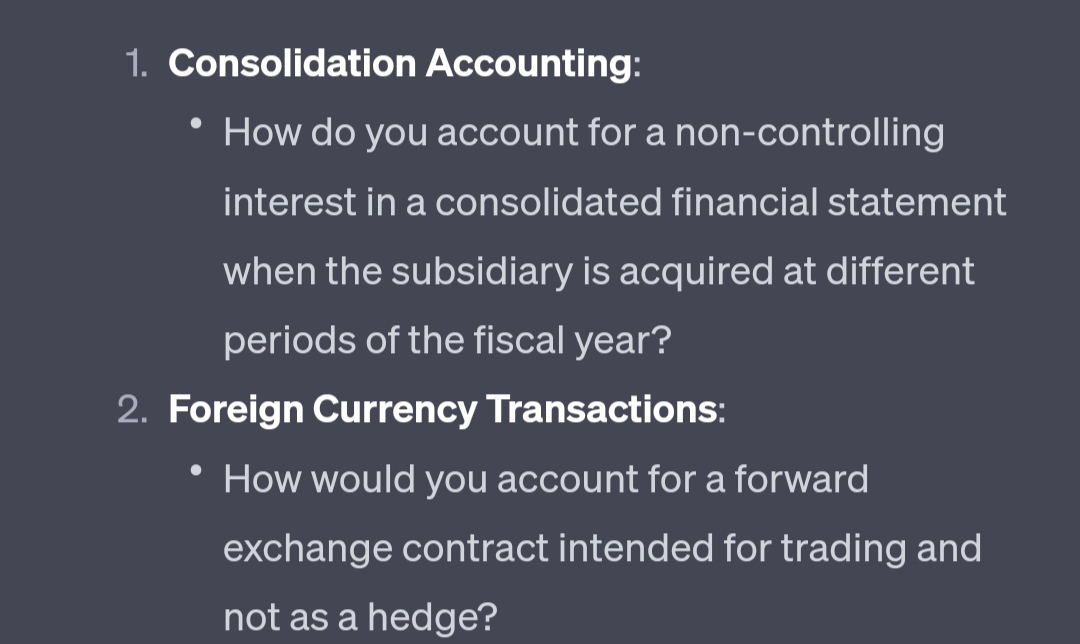 Solved 1. Consolidation Accounting: - How do you account for | Chegg.com