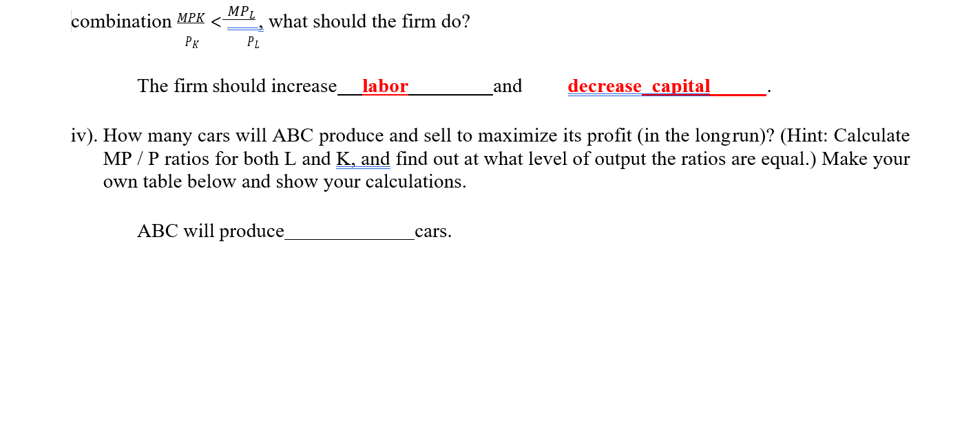 Solved 51 71 ECON101 - HW4 87 101 113 (Remark: MC=. MC of in | Chegg.com