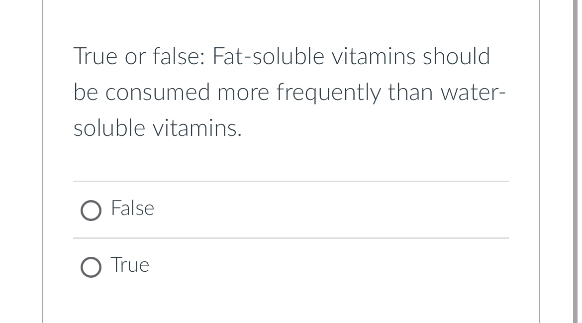 Solved True or false: Research shows that taking | Chegg.com